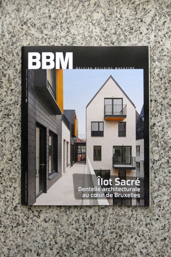 Îlot Sacré in Belgian Building Magazine - News - DDS+