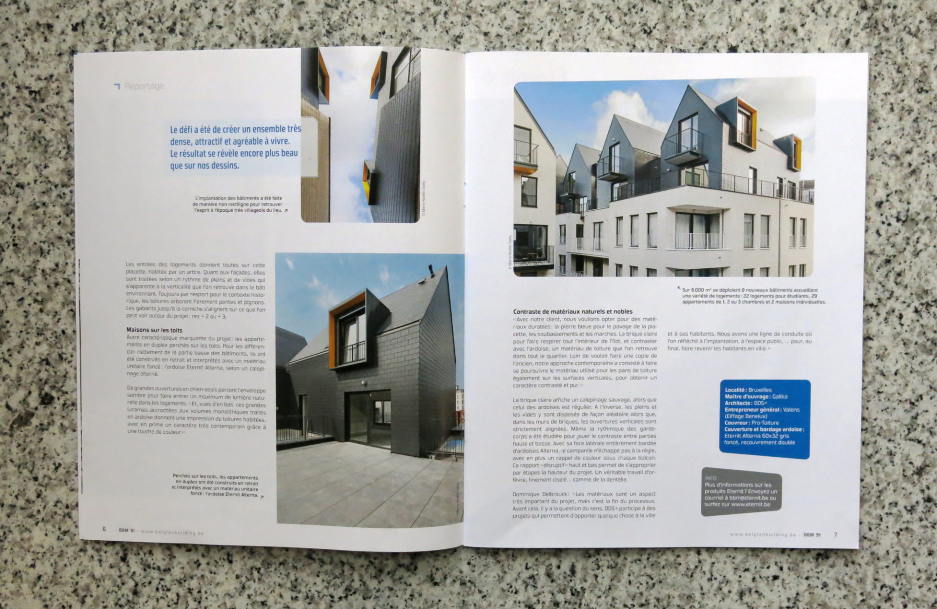 Îlot Sacré in Belgian Building Magazine - News - DDS+